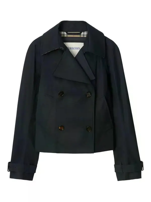 Burberry Double-breasted Cropped Jacket