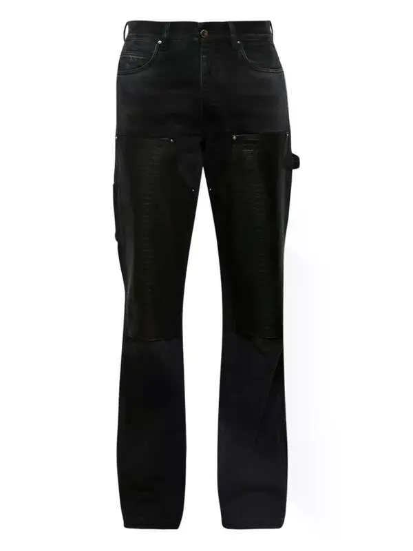 Amiri Embossed Panel Carpenter Jeans