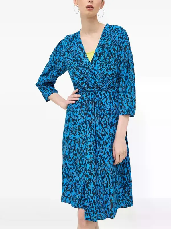 Hugo Boss Abstract Print Mini Dress