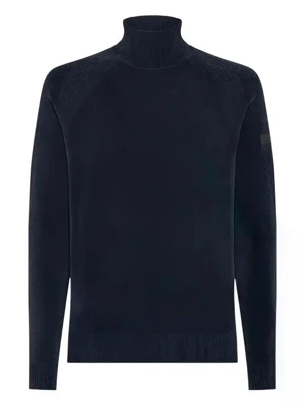 RRD High-neck Zip-front Cardigan