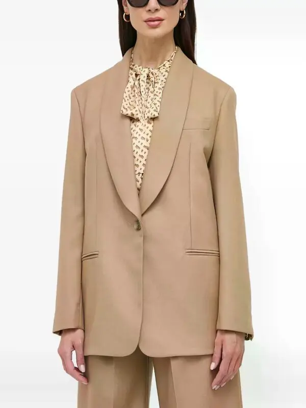 Hugo Boss Shawl-collar Single-breasted Blazer