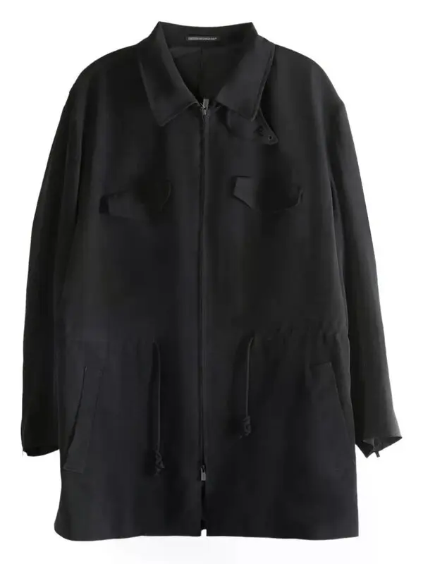 Yohji Yamamoto Zip-fastening Coat