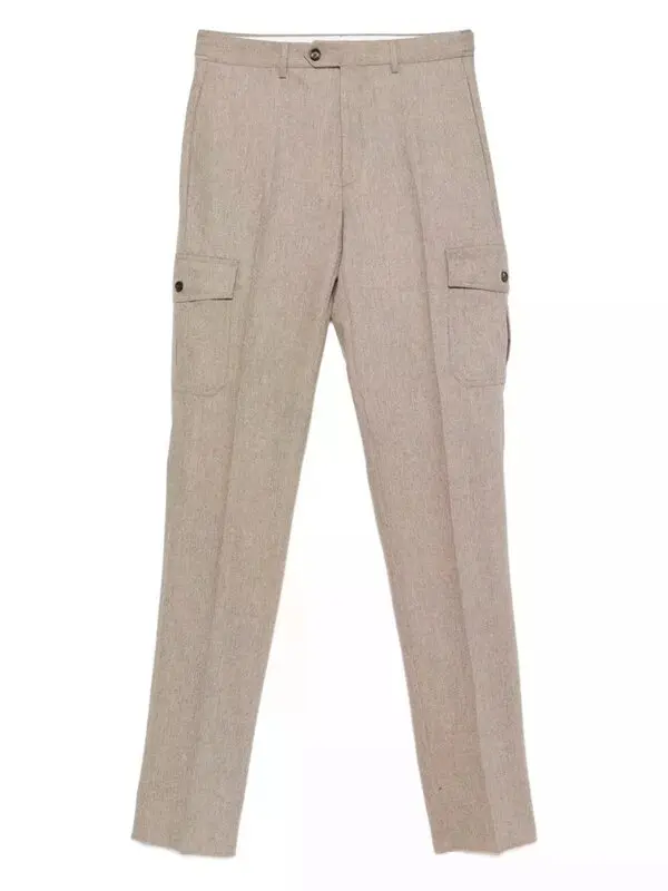 Incotex Cargo-pocket Trousers - Neutrals