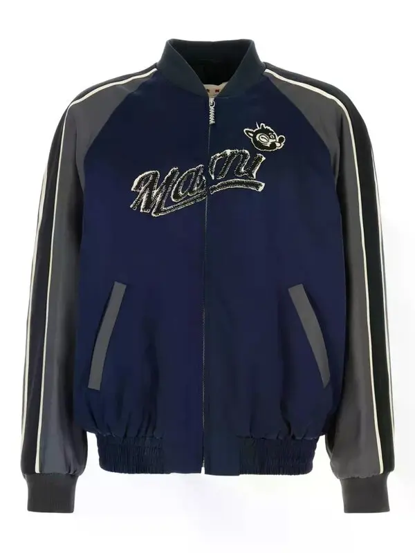 Marni Satin Bomber Jacket