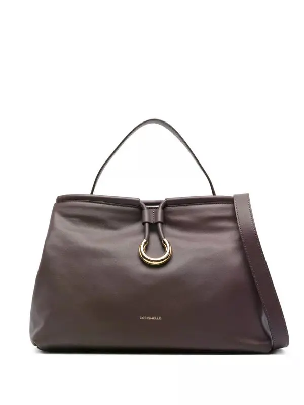 COCCINELLE Ring-detail Top-handle Shoulder Bag