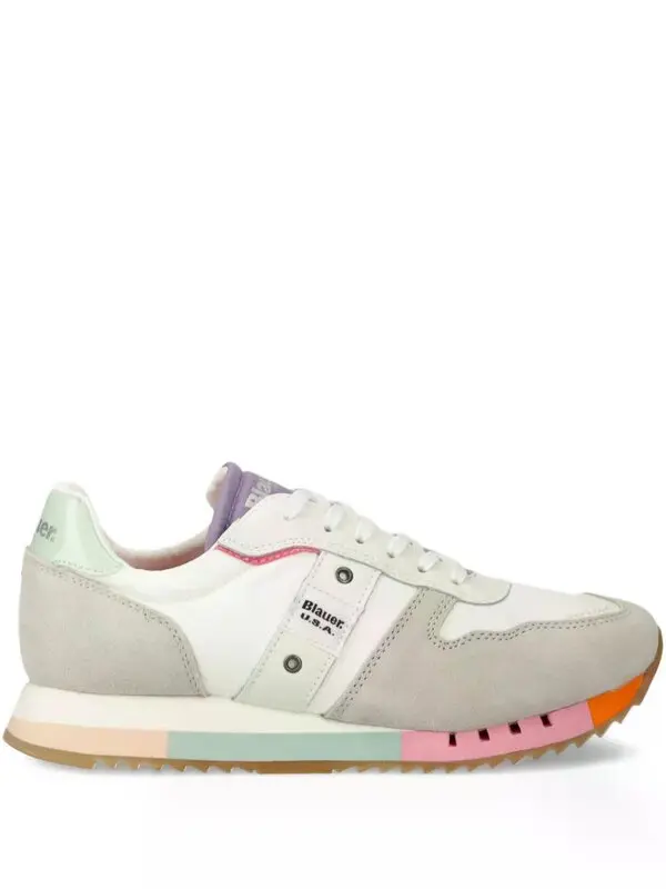 BLAUER. Melrose Panelled Sneakers