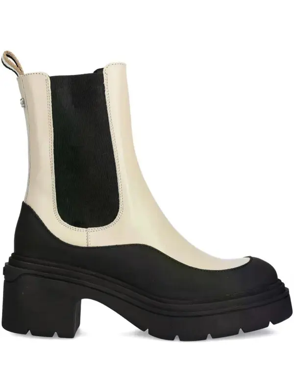 Hugo Boss 70mm Elastic-panels Platform Chelsea Boots