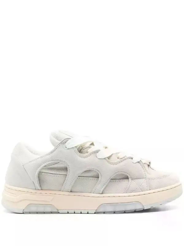 SANTHA Suede Sneakers - Grey
