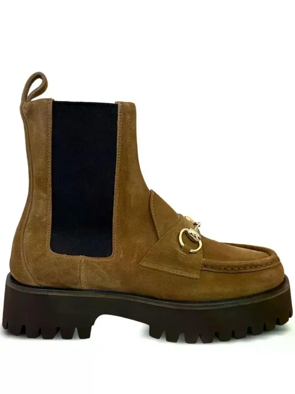Gucci Horsebit Platform Chelsea Boots