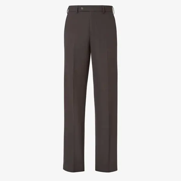 Fendi Wool Crepe Trousers