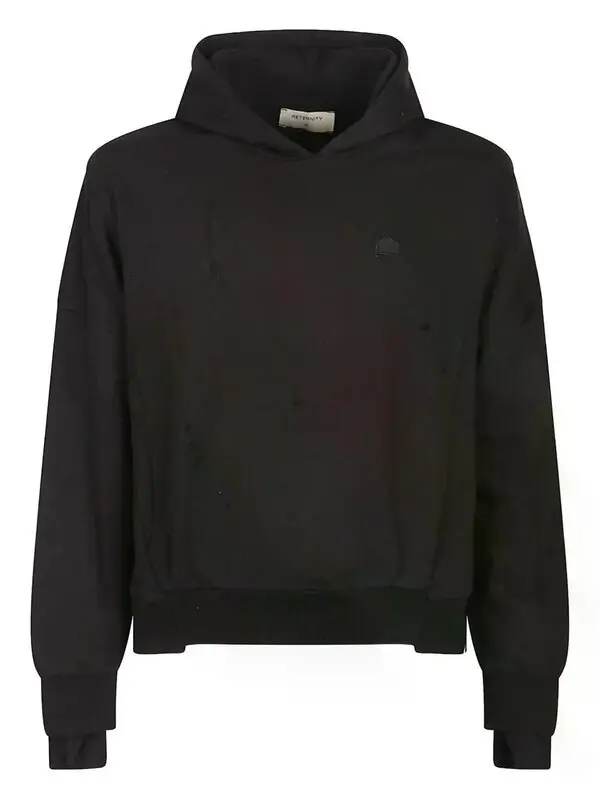 RETERNITY Distressed Cotton Hoodie