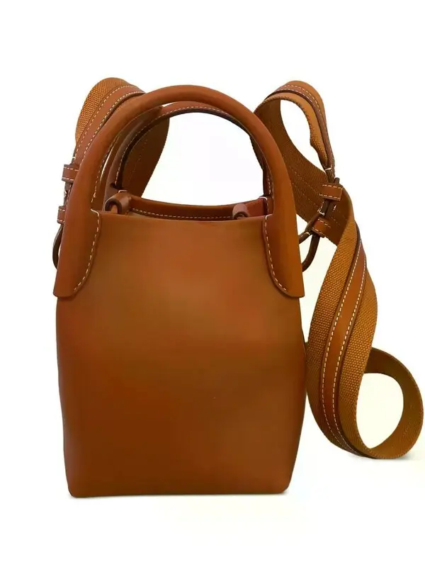 Loro Piana Top-handle Leather Tote Bag
