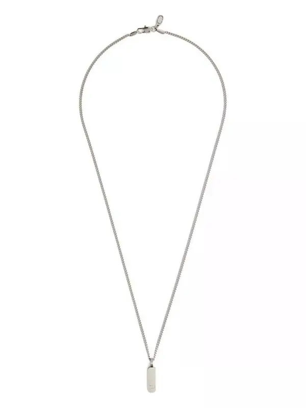 CRAFT Totem Pendant Necklace - Silver