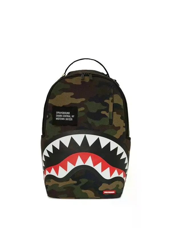 SPRAYGROUND Shark Central Camo Dlxs Backpack