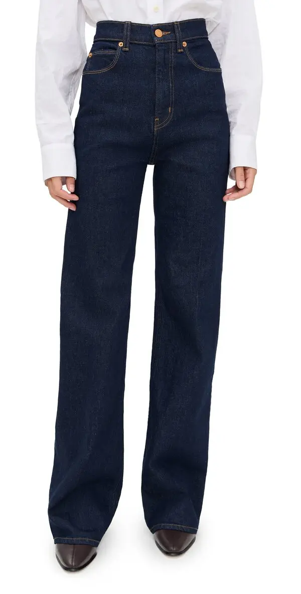 JAMIE HALLER The Crease Jeans - Raw Rinse