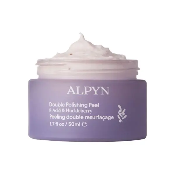 ALPYN BEAUTY Polishing Peel And Brightening Face Mask With 8 Acids And Huckleberry