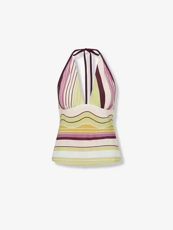 Sir The Label Fontana Halter Top - Multicolor