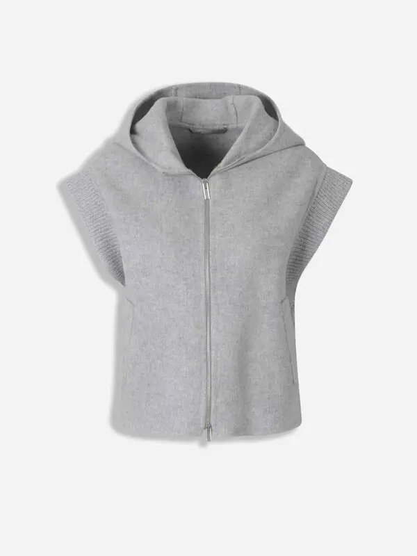 Peserico Wool And Cashmere-blend Knit Vest