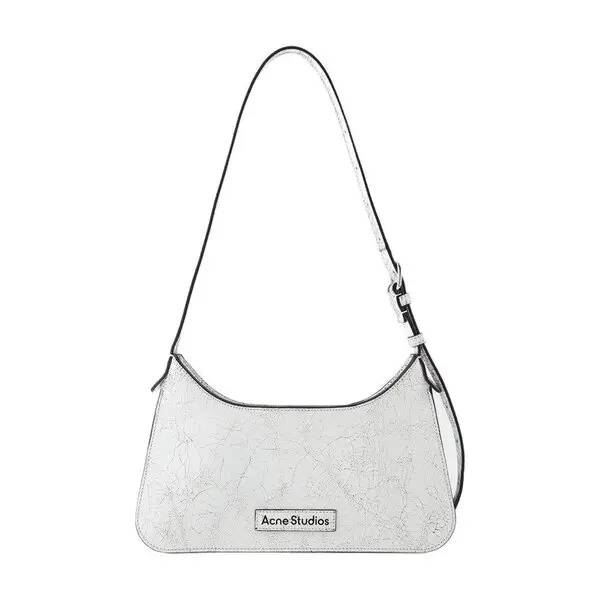 Acne Studios Platt Mini Crackle Hobo Bag