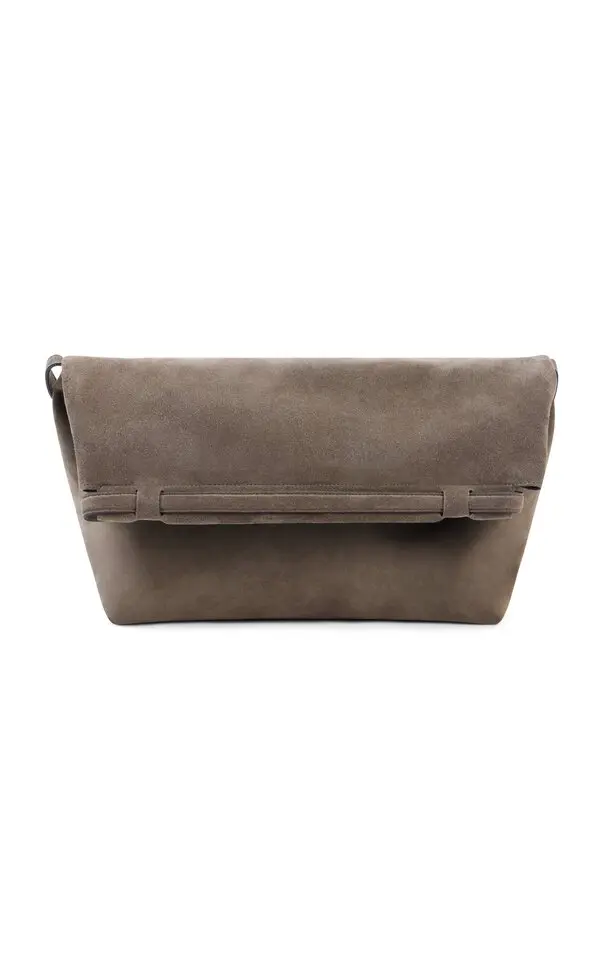 Janessa Leoné Auden Convertible Suede Clutch - Taupe