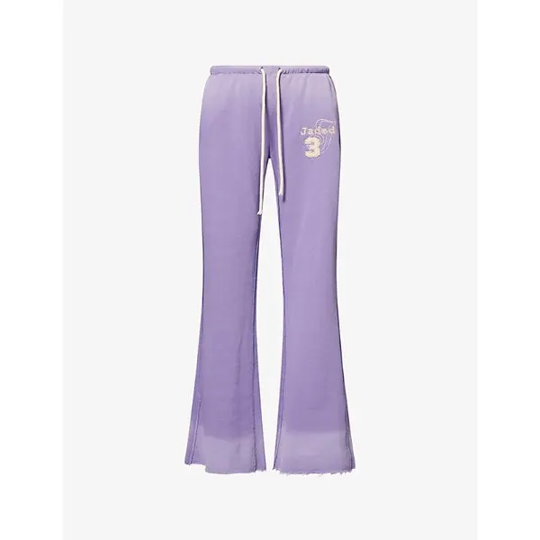 JADED LONDON Loose Bootcut Cotton-blend Jogging Bottoms