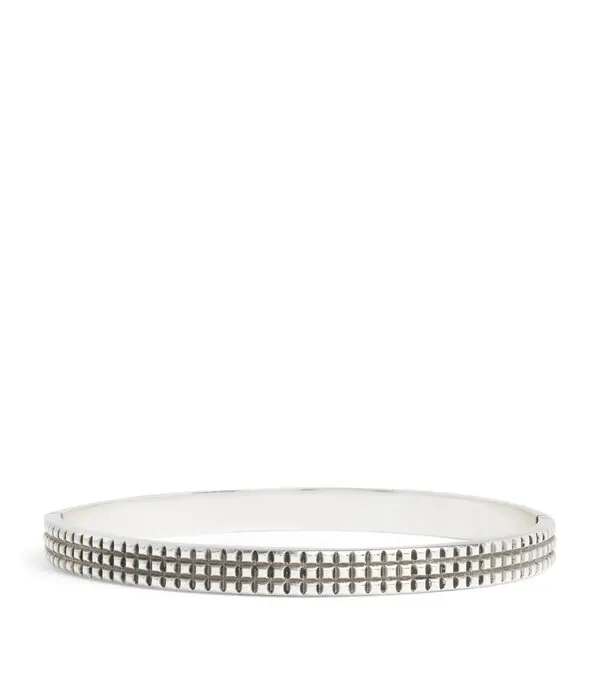 Dunhill Sterling Hobnail Bracelet - Silver