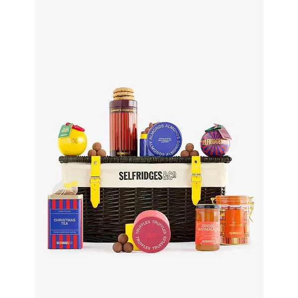 SELFRIDGES SELECTION The Alcohol-free Treats Christmas Hamper 8 Items Included