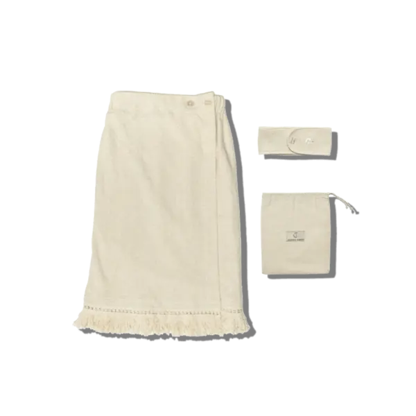 JOANNA CZECH The Japanese Terry Bath Wrap Set