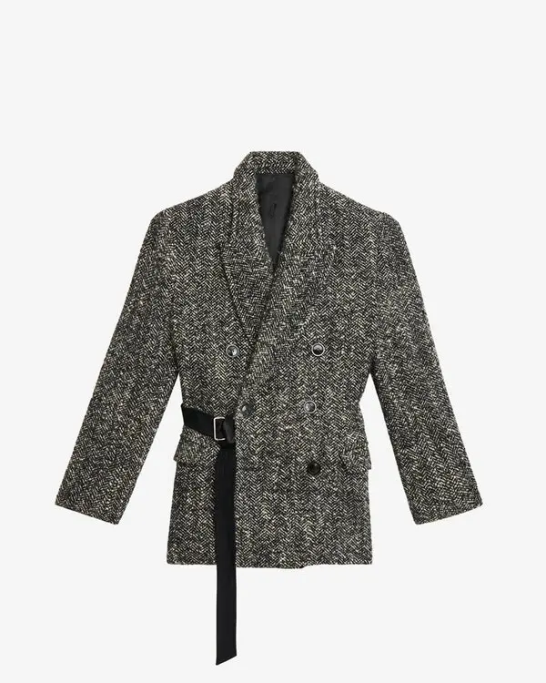 Isabel Marant Ezzia Herringbone Jacket