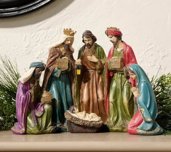 VALERIE PARR HILL As Is One Piece 6-figure Nativity Valerie