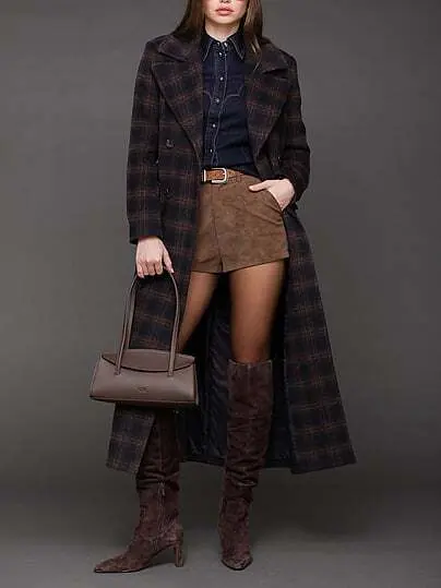 Victoria's Secret Avec Les Filles Maxi Double Breasted Coat