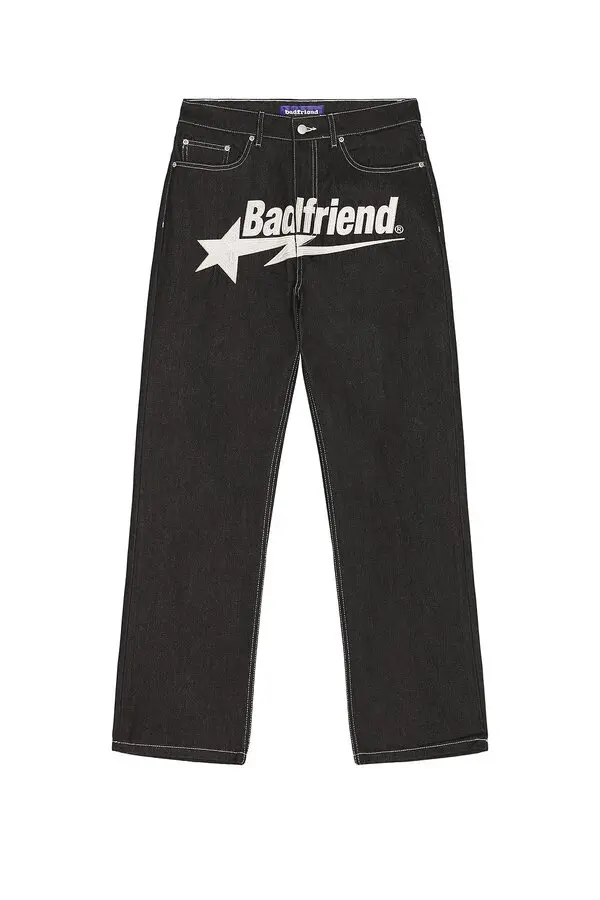 BADFRIEND Undone Denim Star Pant