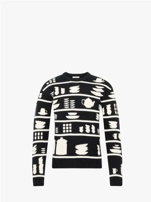 JWN Crockery Jacquard Jumper