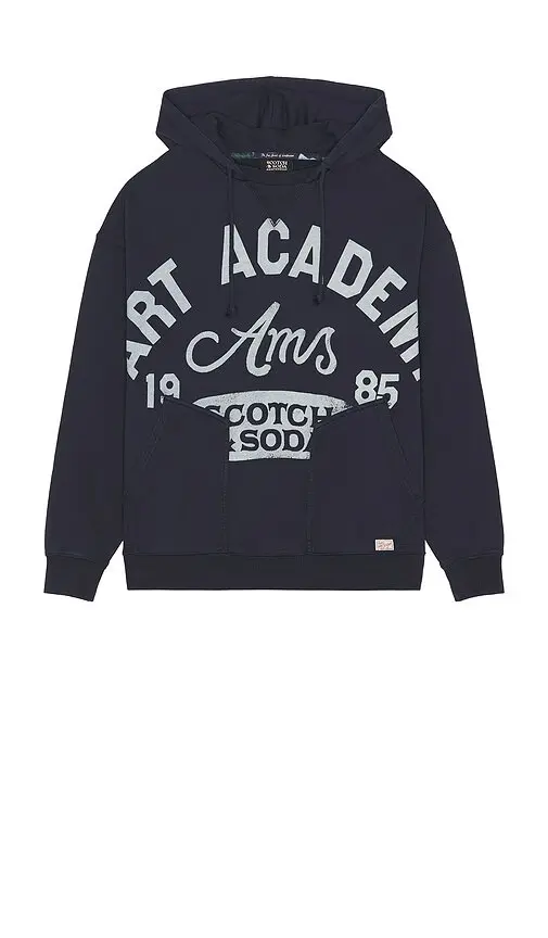 Scotch & Soda Wash Artwork Hoodie