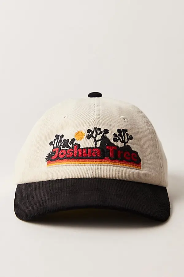 PARKS PROJECT Corduroy Parks Baseball Cap - Natural Joshua Tree