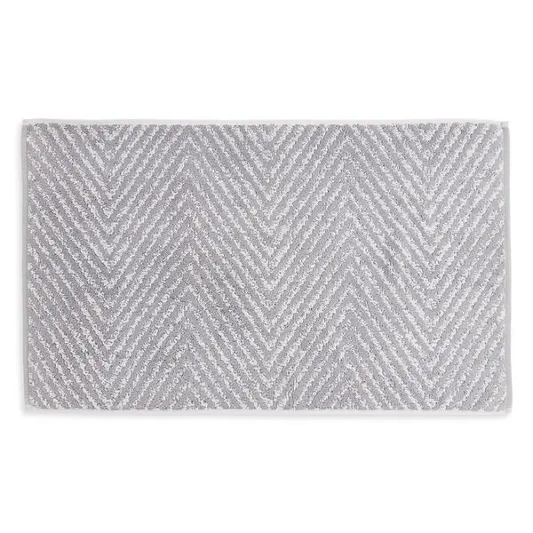 HUDSON PARK COLLECTION Palermo Chevon Bath Mat
