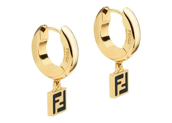 Fendi Forever Hoop Earrings