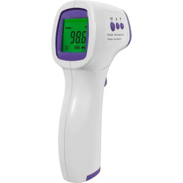 ESCALI Infrared Forehead Thermometer - White/purple