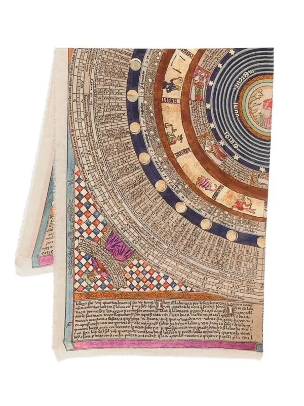 Faliero Sarti Mandala' Scarf - Multicolour