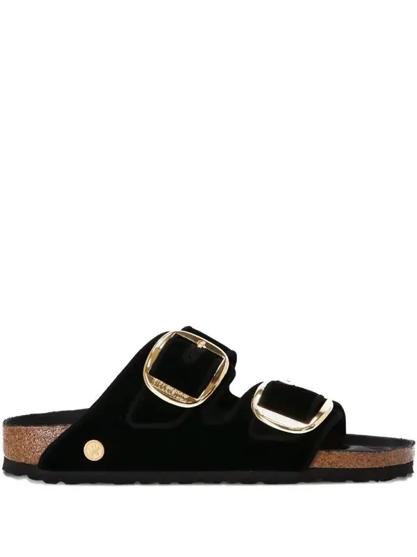 BIRKENSTOCK Arizona Big Buckle Velvet Sandals