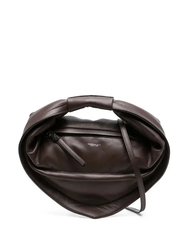 FEDERICO CINA Midi Tortellino Bag - Brown