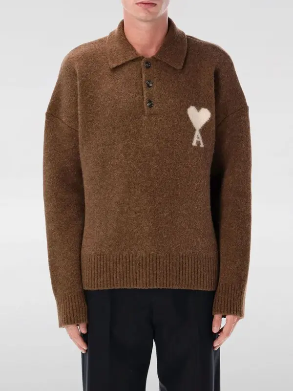 Ami Polo Shirt - Ecru