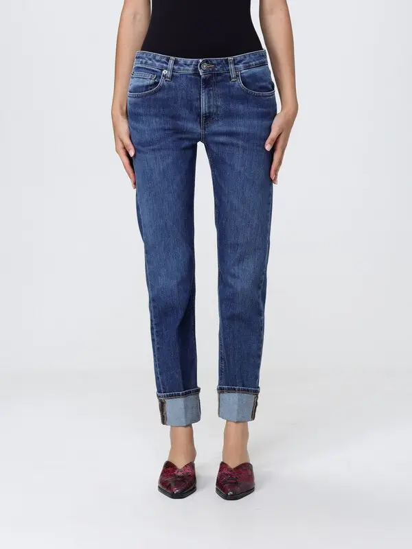 DONDUP Cuffed Jeans - Blue