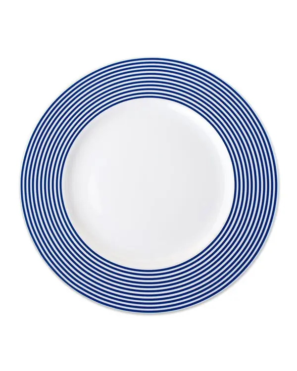 CASKATA Newport Rimmed Dinner Plates, Set Of 4