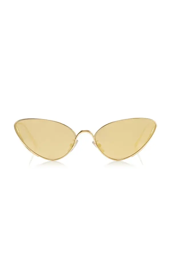 Loewe Shooting Star Cat-eye Metal Sunglasses