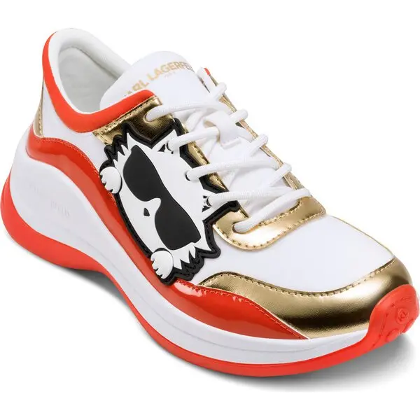 Karl Lagerfeld Paris Coty Sneakers - Rust/bright White