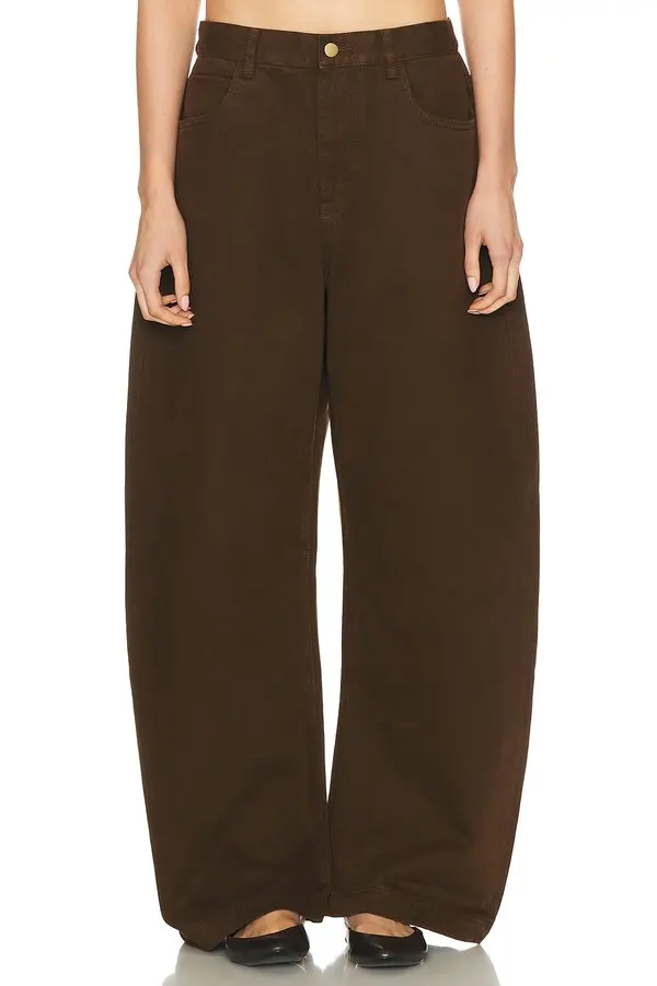 Ronny Kobo Ninon Wide-leg Pants - Chocolate