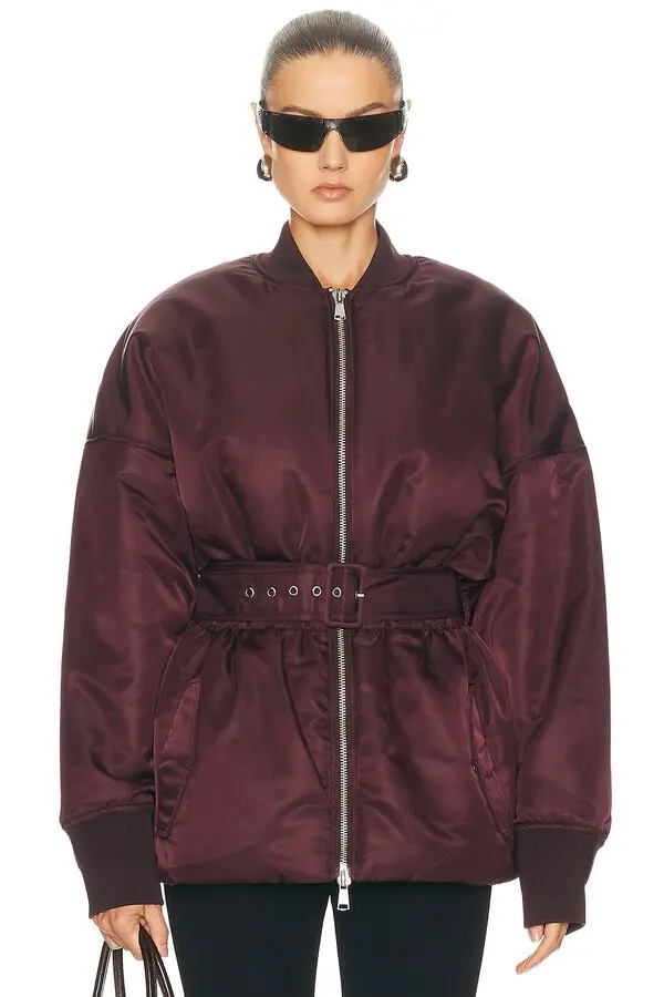 Ronny Kobo Norell Jacket - Cabernet