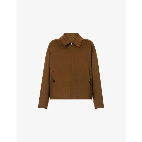 Acne Studios Brushed Relaxed-fit Wool And Cashmere Jacket