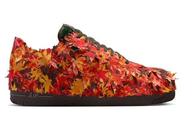 Nike Air Force 1 Low Lx Leaf Camo - Olive Flak/sail/medium Olive